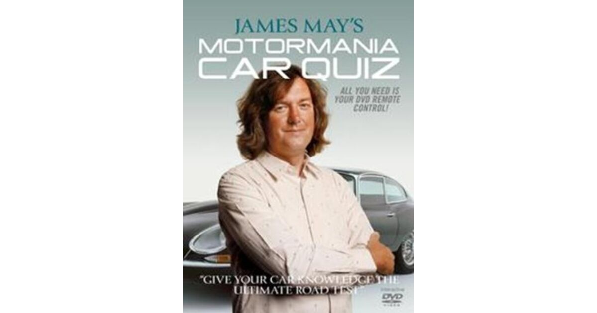 James May's Motor Mania Car Quiz - Interactive DVD Game – DVD and BluRay