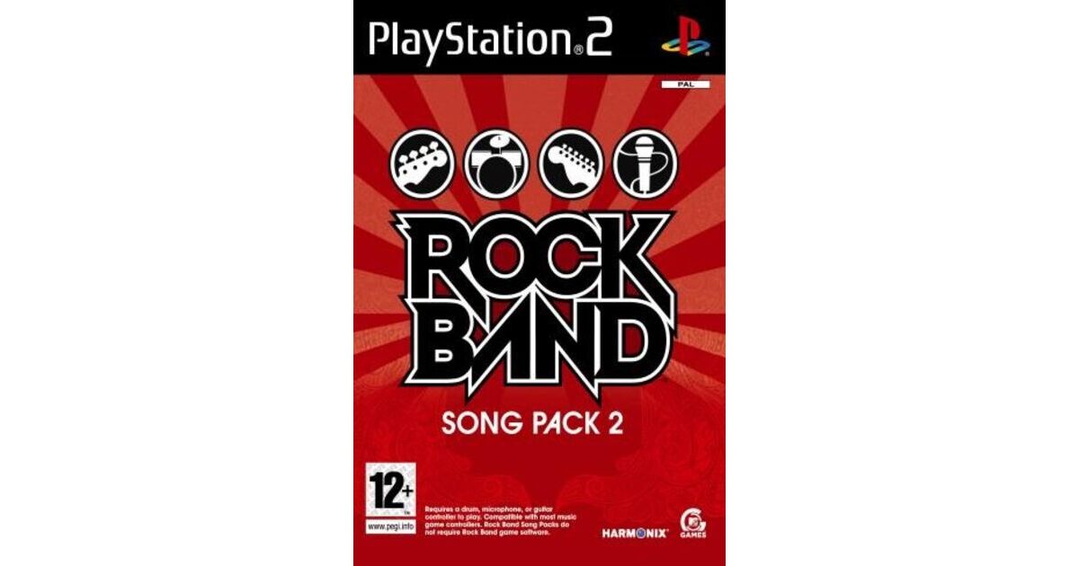 Rockband Song Pack 2 – PlayStation 2